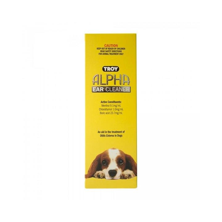Troy Alpha Ear Cleaner For Dogs 100 Ml - Waggly Shop
